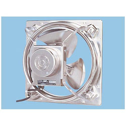 防錆力に優れたオールステンレス製の有圧換気扇です。※温水プール、公衆浴場、化学工場、浄水場、下水処理場、離島など、殺菌用塩素を使用する場所や、特に強い塩害地ではステンレス製フッソ塗装仕上げのものをご使用ください。※温泉や殺菌用塩素を使用する...