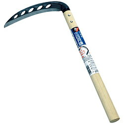 ■切れ味重視の方にお勧めの鎌です。■刃部に穴を空けて軽量化しました。■疲れにくく女性や長時間作業する時に向いています。■砥ぐことができます。【用途】・やわらかい草の草取り、草刈りに。【仕様】・刃長（mm）： 180・刃幅（mm）： 30・全...