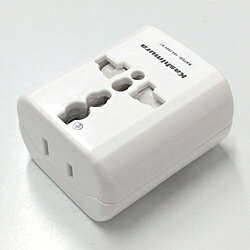 ■1つで最大2つの電気製品を使用できる便利な変換プラグ （2つ合計で10A/250V）■海外のA/C/O/SE/BFタイプ5種類のコンセントに差してご使用になれます■差込口はAタイプ×1口、A/B/C/O/SE/BF/B3/O2タイプ兼用×...