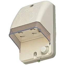 ●質量：205g●定格：15A　125Vフル接地防水コンセント