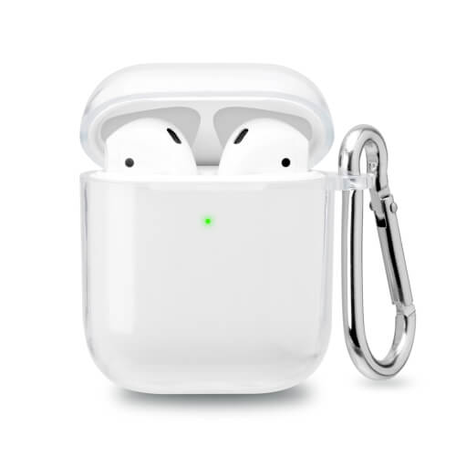 商品サイズ : W48×H58×D25mm　18g 適合機種 : Air Pods「PG-APSTP01CL」は、菌の繁殖を抑える抗菌仕様のAirPods充電ケース用抗菌TPUクリアケースです。透明なクリアデザインでAirPods本体の美し...