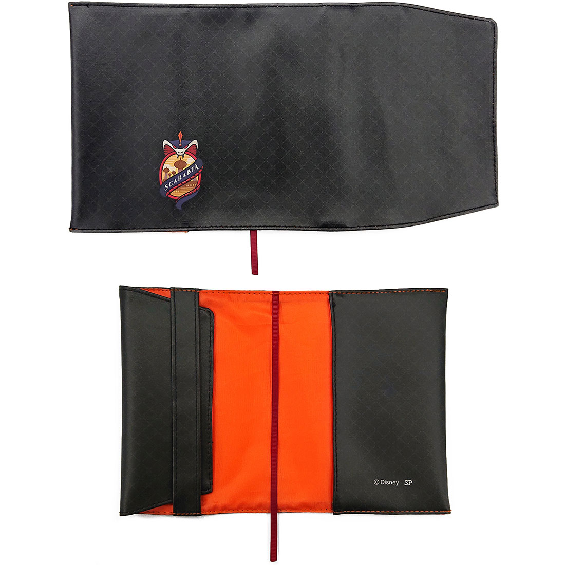 ディズニー本・書籍を汚れから守ってくれるブックカバー。約H16.8×W31.5cm文庫本サイズカテゴリ : ブックカバー黒 ブラック 赤 レッド