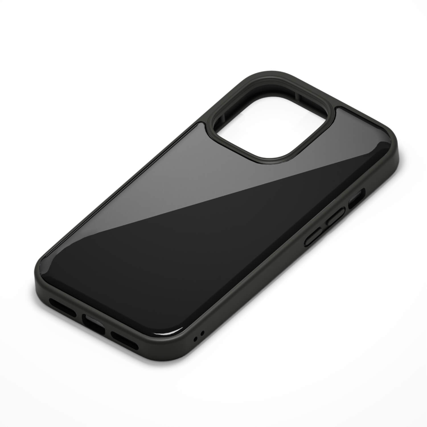 W78×H153×D12mm　55g適合機種 : iPhone 13 Pro 「PG-21NPT01BK」は、耐衝撃設計のiPhone 13 Pro用 ハイブリッドタフケースです。軍用規格（MIL-STD-810G)の落下と振動試験をクリア...