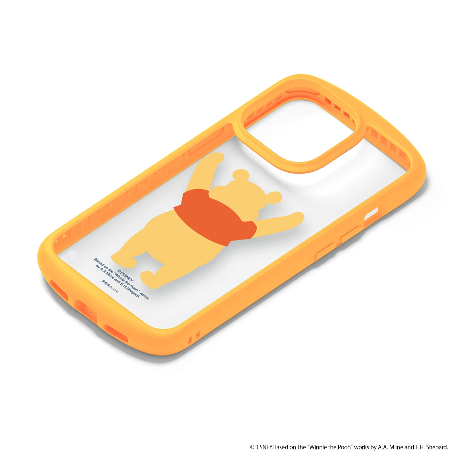 W77×H162×D11mm　35g適合機種 : iPhone 13 Pro 「PG-DGT21N04POO」は、ディズニーキャラクターデザインのiPhone本体の色を生かせるクリア仕様のiPhone 13 Pro用のガラスタフケースです。...