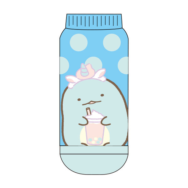 すみっコぐらしレディース靴下(キャラックス）です。サイズは約23〜25cm。サイズ：約23〜25cm青色 ブルー女性