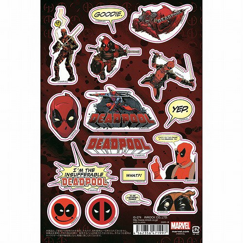 気軽にデコレーションが楽しめるステッカー。(c)MARVEL