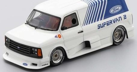 ●スケール：1：18　レジン・プロポーションモデル　開閉ギミックなし。 ●メーカー：シュコー ●Ford C100 フォードイングランドのレースマシーンのシャシーをベースに開発されたスーパーバン。