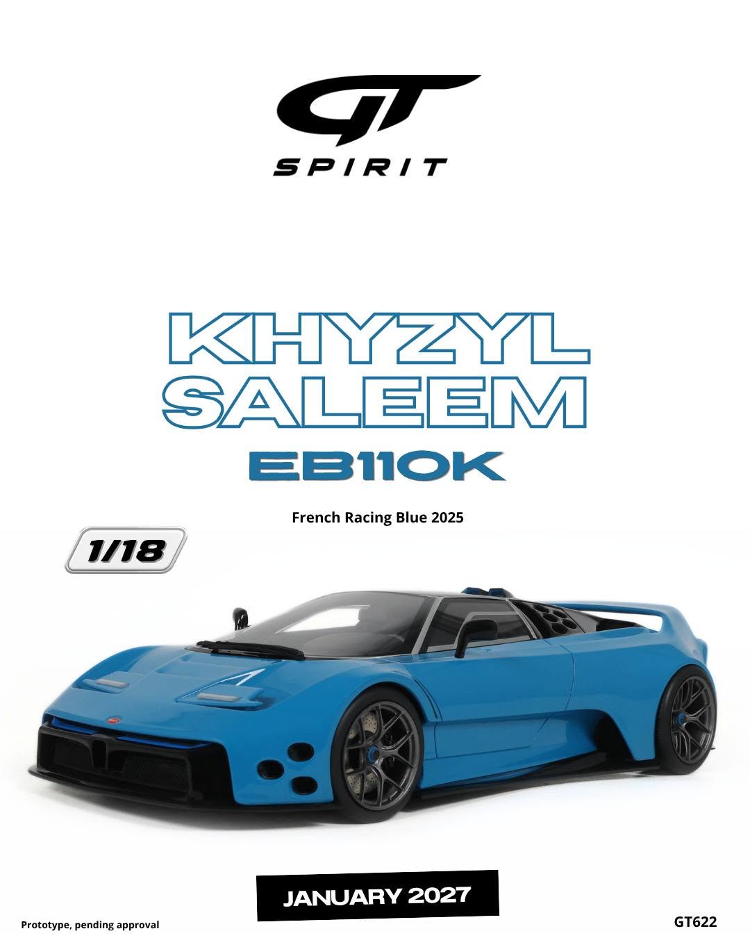●スケール：1：18　レジン・プロポーションモデル　開閉ギミックなし。 ●メーカー：GT Spirit ●キジム・セラム（右側の長身の男性）は、22歳の米国西海岸で活躍するアーティスト。キジル・サリーム、通称「ザ・カイザ」は、最も影響力のあ...