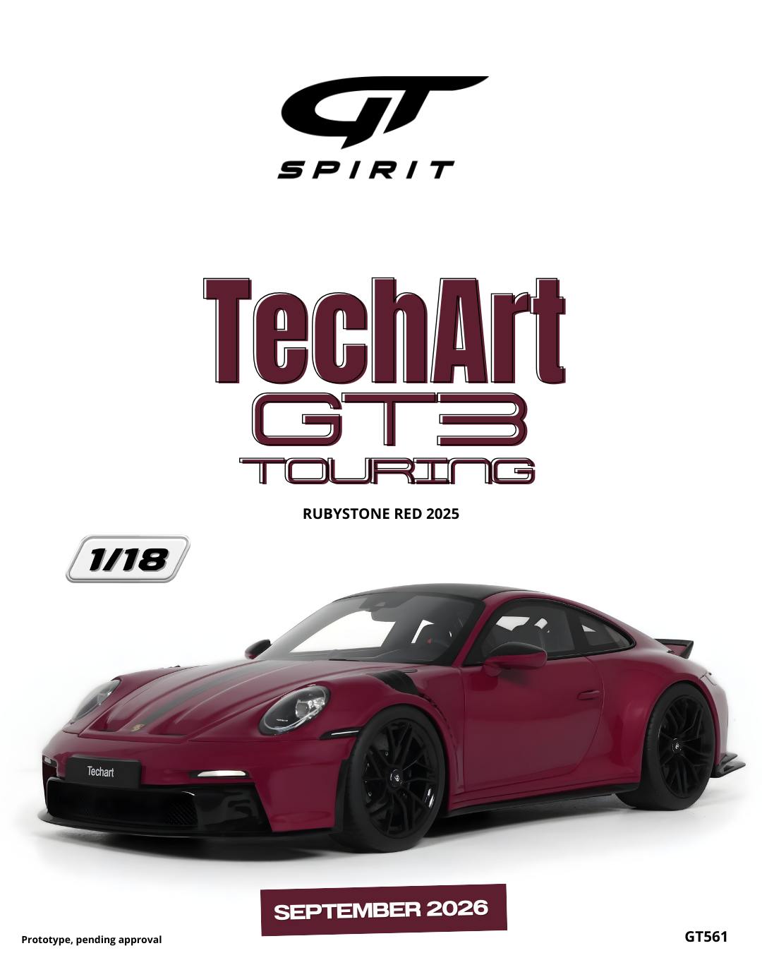 ●スケール：1：18　レジン・プロポーションモデル　開閉ギミックなし。 ●メーカー：GT Spirit ●画像内で紹介されているタイミングは、メーカー様フランス本社入荷予定です。わたしどもへの入荷は、その2か月後となります。商品画像は、準備...