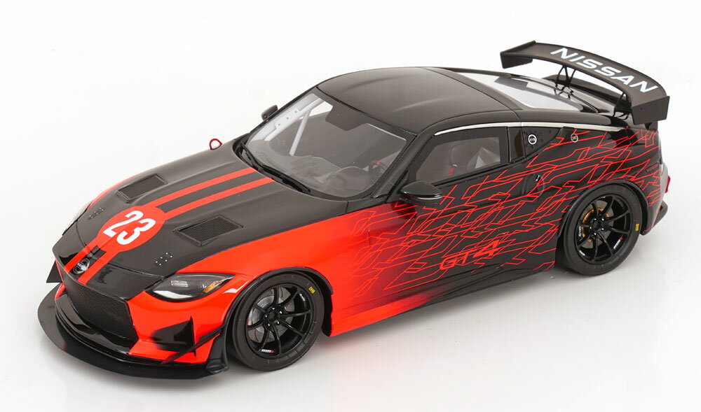 ●スケール：1：18　レジン・プロポーションモデル　開閉ギミックがなく、スタイリングを精緻に再現したモデルです。 ●メーカー：オットモビル ●2022年のラスベガスSEMAショーで一般向けに初公開した「Nissan Z GT4」は、日産/N...