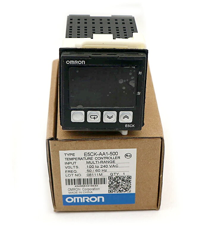 オムロン omron E5CK-AA1-500 デジタル調節計 並行輸入新品になります。 ・注意事項：お客様のモニター環境によって、実際の商品と色合いが異なる場合がございます。 こちらの商品は輸入品のため、お届けまで2週間から3週間いただき...