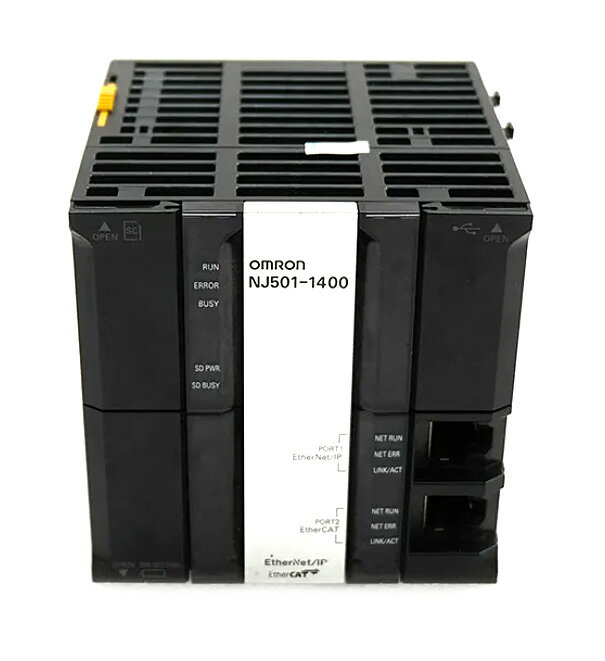 オムロン omron NJ501-1400 CPUユニット 並行輸入新品になります。 ・注意事項：お客様のモニター環境によって、実際の商品と色合いが異なる場合がございます。 こちらの商品は輸入品のため、お届けまで2週間から3週間いただきます...