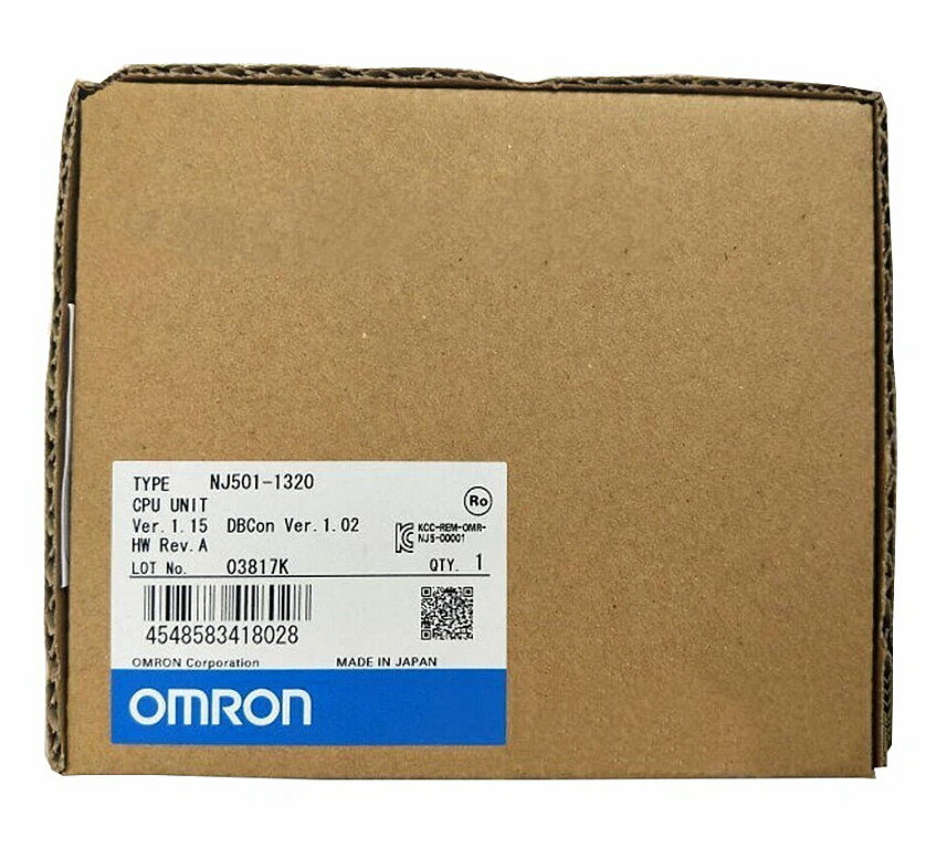 オムロン omron NJ501-1320 CPUユニット 並行輸入新品になります。 ・注意事項：お客様のモニター環境によって、実際の商品と色合いが異なる場合がございます。 こちらの商品は輸入品のため、お届けまで2週間から3週間いただきます...