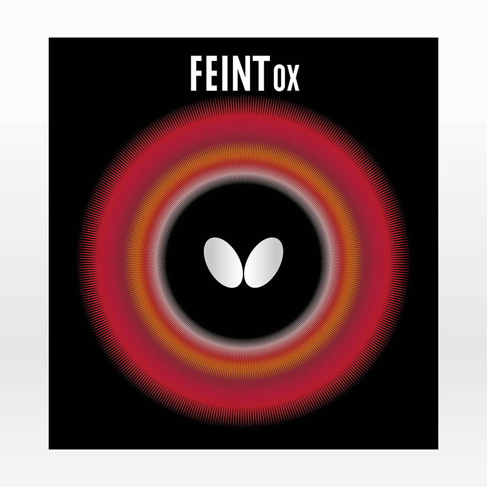 バタフライ(Butterfly) 卓球 ラバー フェイントOX ツブ高ソフト 00060 性能のバランスが良いツブ高一枚ラバー（スポンジのないツブ高ラバー）です。攻撃的なプレーでも守備的なプレーでも、高いツブ高効果を発揮することが可能です。...