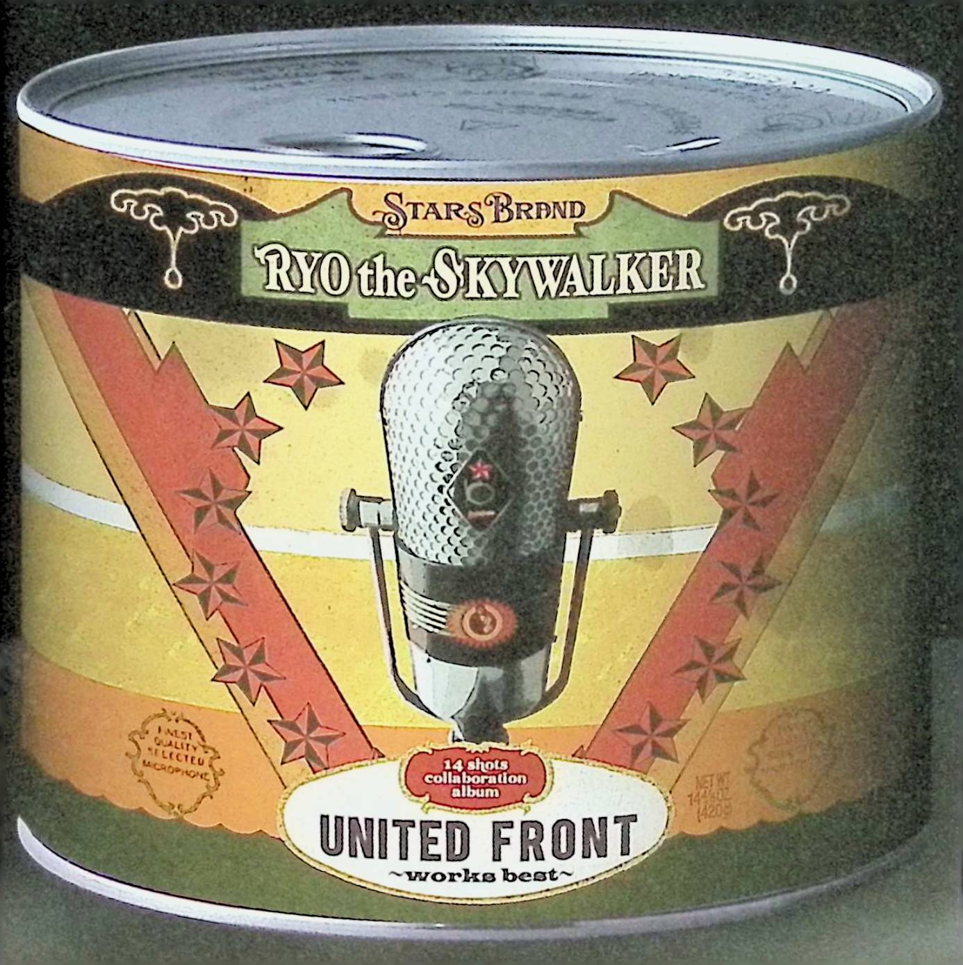 「 UNITED FRONT ～works best～」 RYO the SKYWALKER 1.Pon De Floor[4:23] 2.RAGGA JET[3:28] 3.とんでけ[4:13] 4.オレラ ～STILL～[4:05] 5...