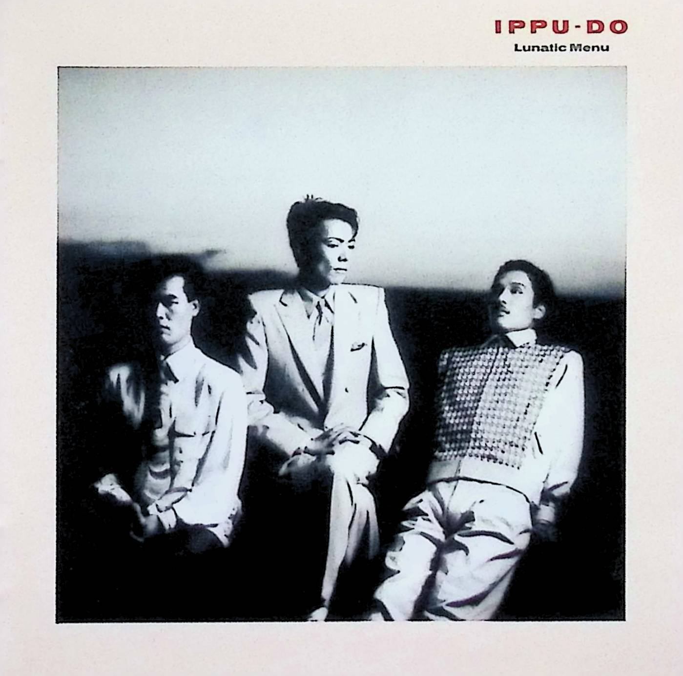 「 ルナティック・メニュー」 IPPU-DO 1. モーニング・メニュー 2. すみれセプテンバー・ラヴ 3. ミステリアス・ナイト 4. アイ・ラヴ・ユー 5. 電気人形 6. ジャーマン・ロード 7. ラジオ・コスモス 8. ふたりのシ...