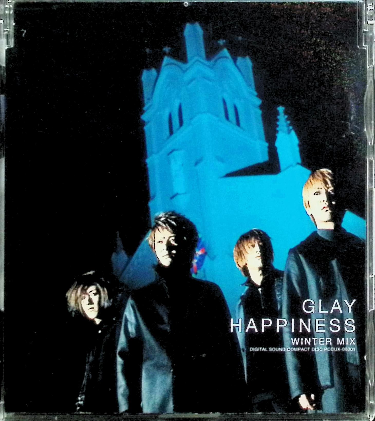 「 HAPPINESS(WINTER MIX)（スリムケース）」 GLAY 01． HAPPINESS(WINTER MIX) 02． MISERY(GLAY EXPO'99 SURVIVAL LIVE VERSION) 03． ここではな...