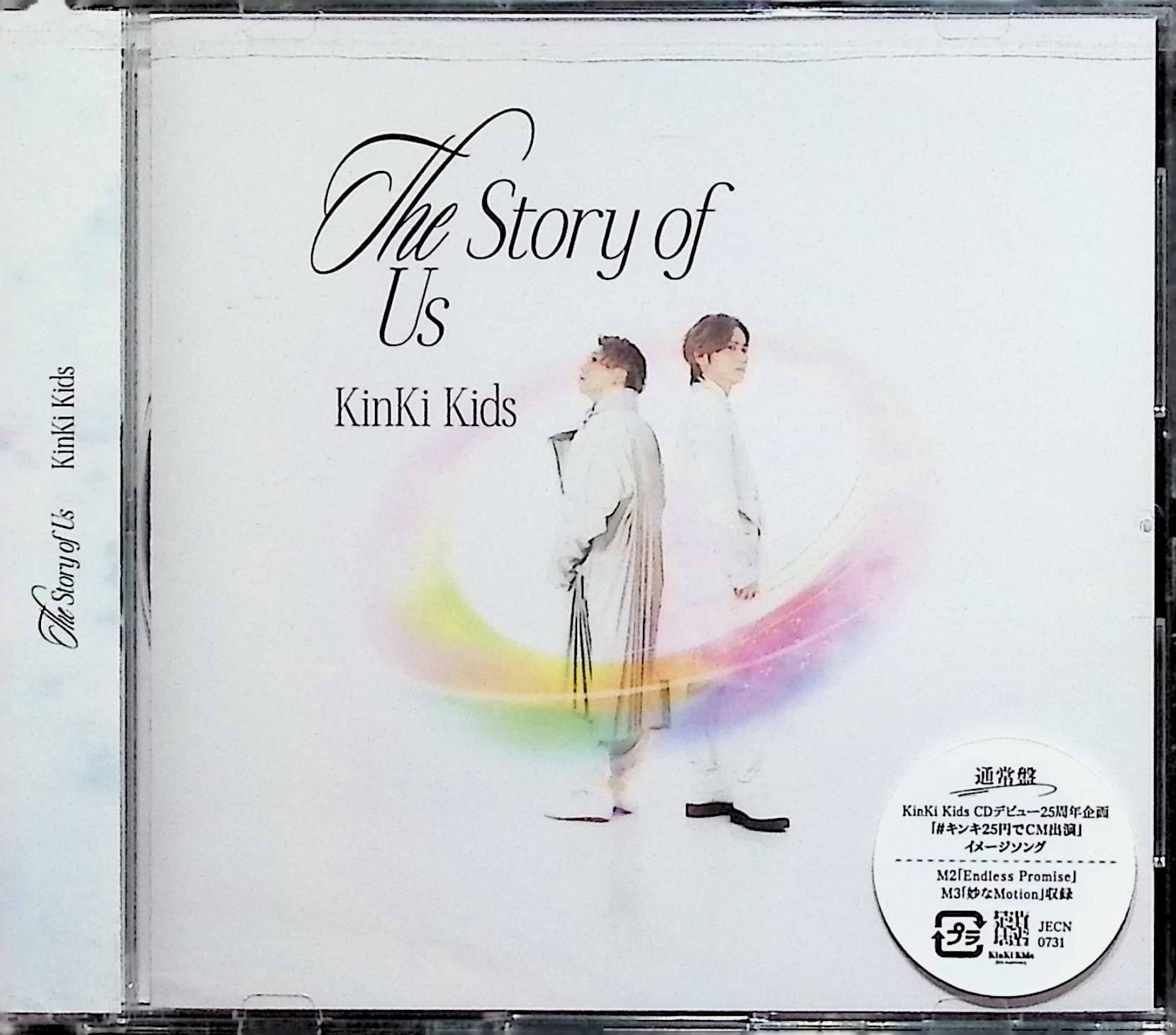 「 The Story of Us (通常盤) [スリムケース]」 KinKi Kids 1 The Story of Us 2 Endless Promise 3 妙なMotion JAN： 4582515773632 ◇新品未開封 &#...
