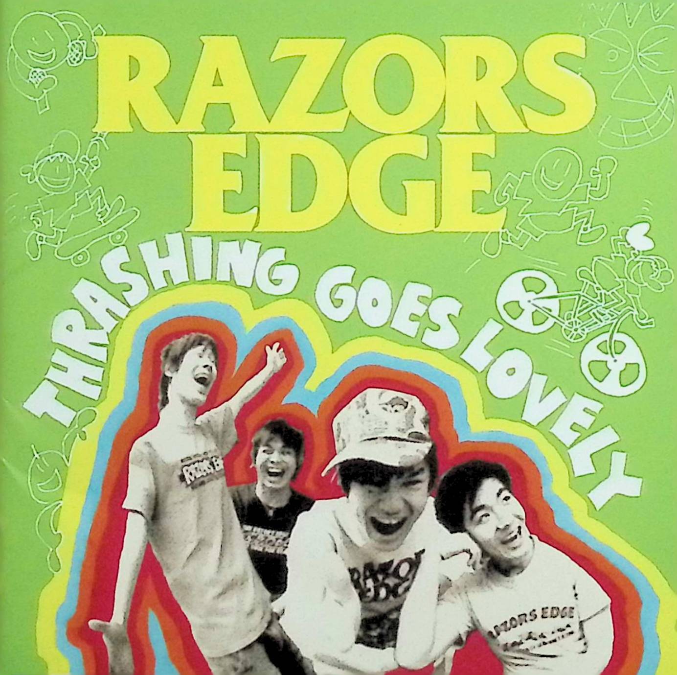 「 THRASHING GOES LOVELY」 RAZORS EDGE 1 ラブリー 2 スペル・トラブル 3 ブラック・アンド・グリーン 4 ドリーム・チーム 5 メリー・ゴー・ラウンド 6 スキッディング・イーグル 7 ジャンピン・ジ...