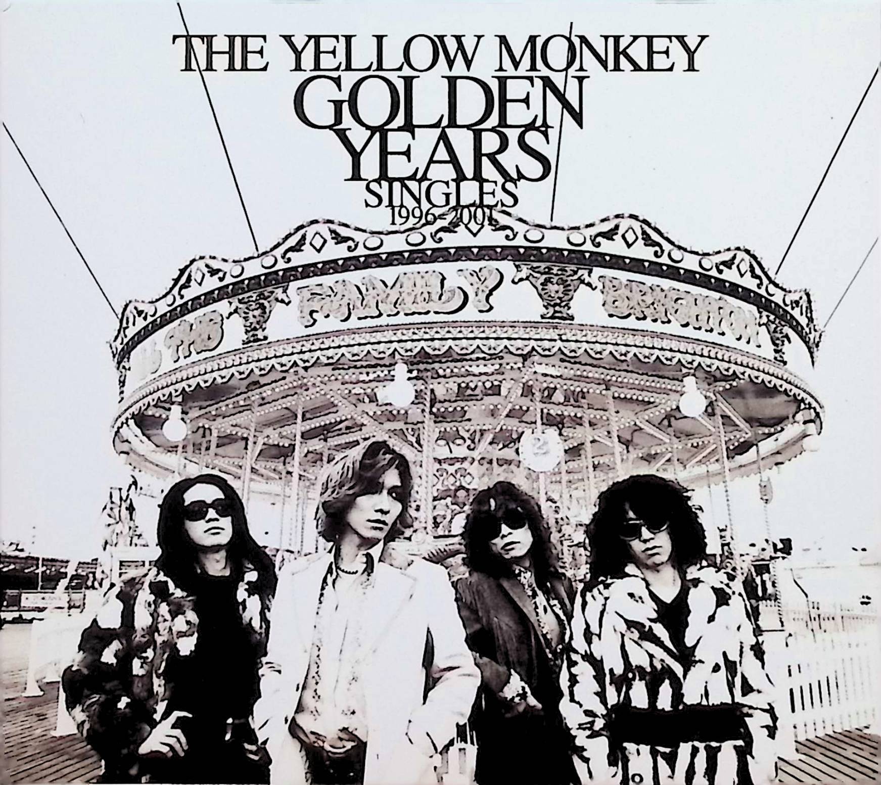 「 GOLDEN YEARS Singles 1996-2001（スリーブケース付）」 THE YELLOW MONKEY 1 楽園 2 LOVE LOVE SHOW 3 BURN 4 球根 5 離れるな 6 MY WINDING ROAD...