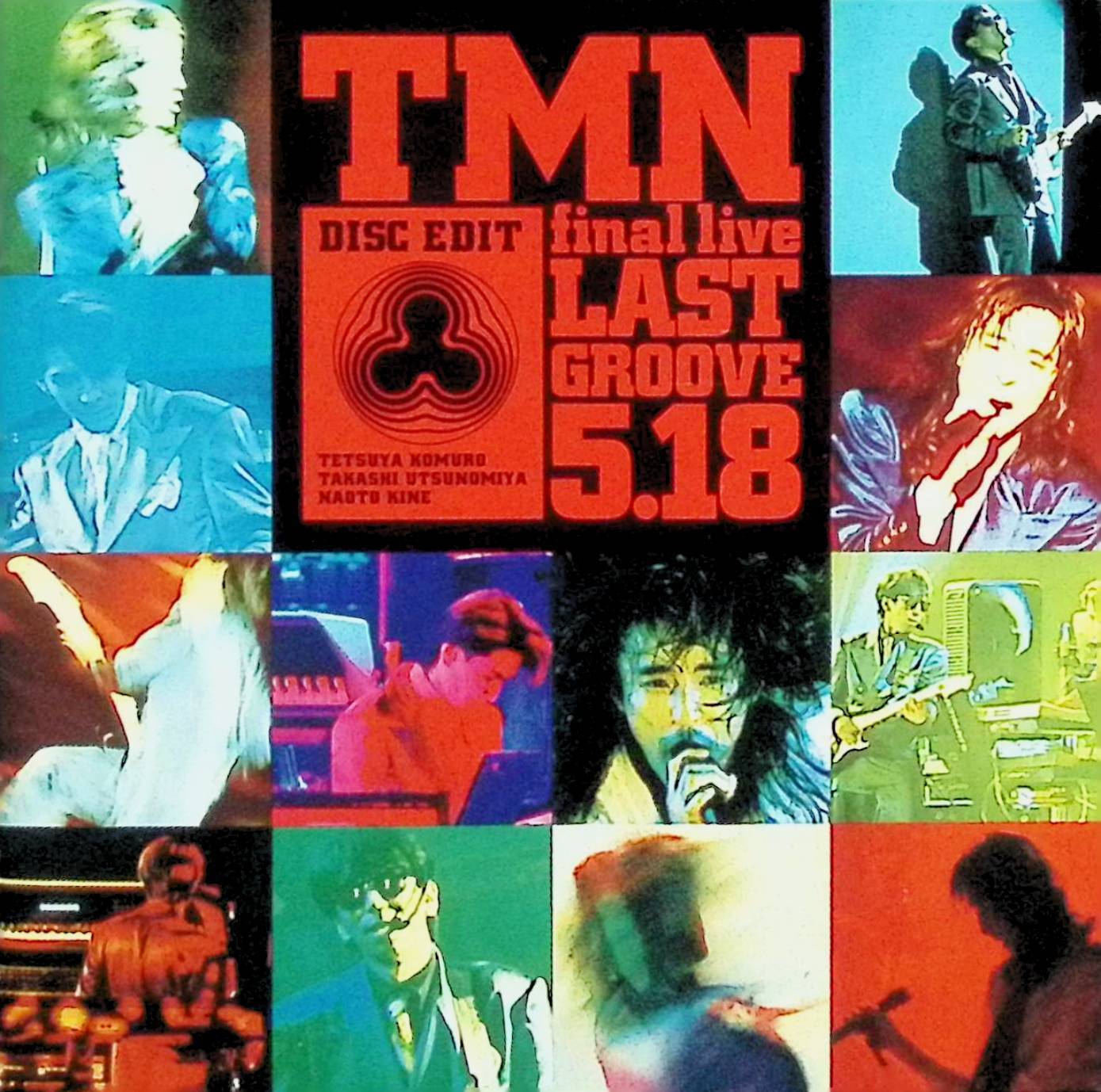 「 TMN final live LAST GROOVE 5.18（ステッカー付）」 TM NETWORK 1 金曜日のライオン 2 NERVOUS 3 ACCIDENT 4 LOVE TRAIN 5 1/2の助走 6 CONFESSION...