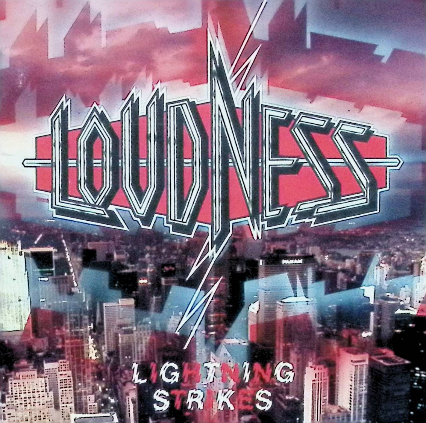 「 ライトニング・ストライクス(シャドウズ・オブ・ウォーUSミックス)」 LOUDNESS 1. LET IT GO 2. DARK DESIRE 3. 1000 EYES 4. FACE TO FACE 5. WHO KNOWS 6. A...