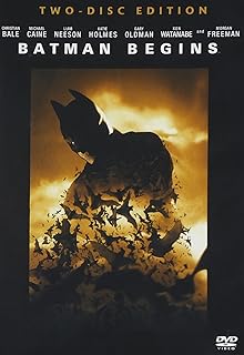 「 バットマン ビギンズ 特別版 (DVD2枚組)」 クリスチャン・ベール (出演), マイケル・ケイン (出演), クリストファー・ノーラン (監督) 幼いころに実業家である両親を殺されたブルース。肉体を鍛え、悪と戦う決意をした彼は正義の...