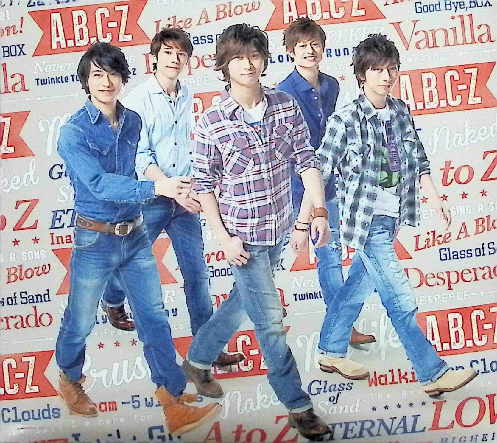 「 from ABC to Z(5stars限定盤)(2CD+DVD)」 A.B.C-Z 収録曲リスト [DISC 1] 2. Za ABC〜5stars〜 3. ずっとLOVE 4. Twinkle Twinkle A.B.C-Z 5. ...