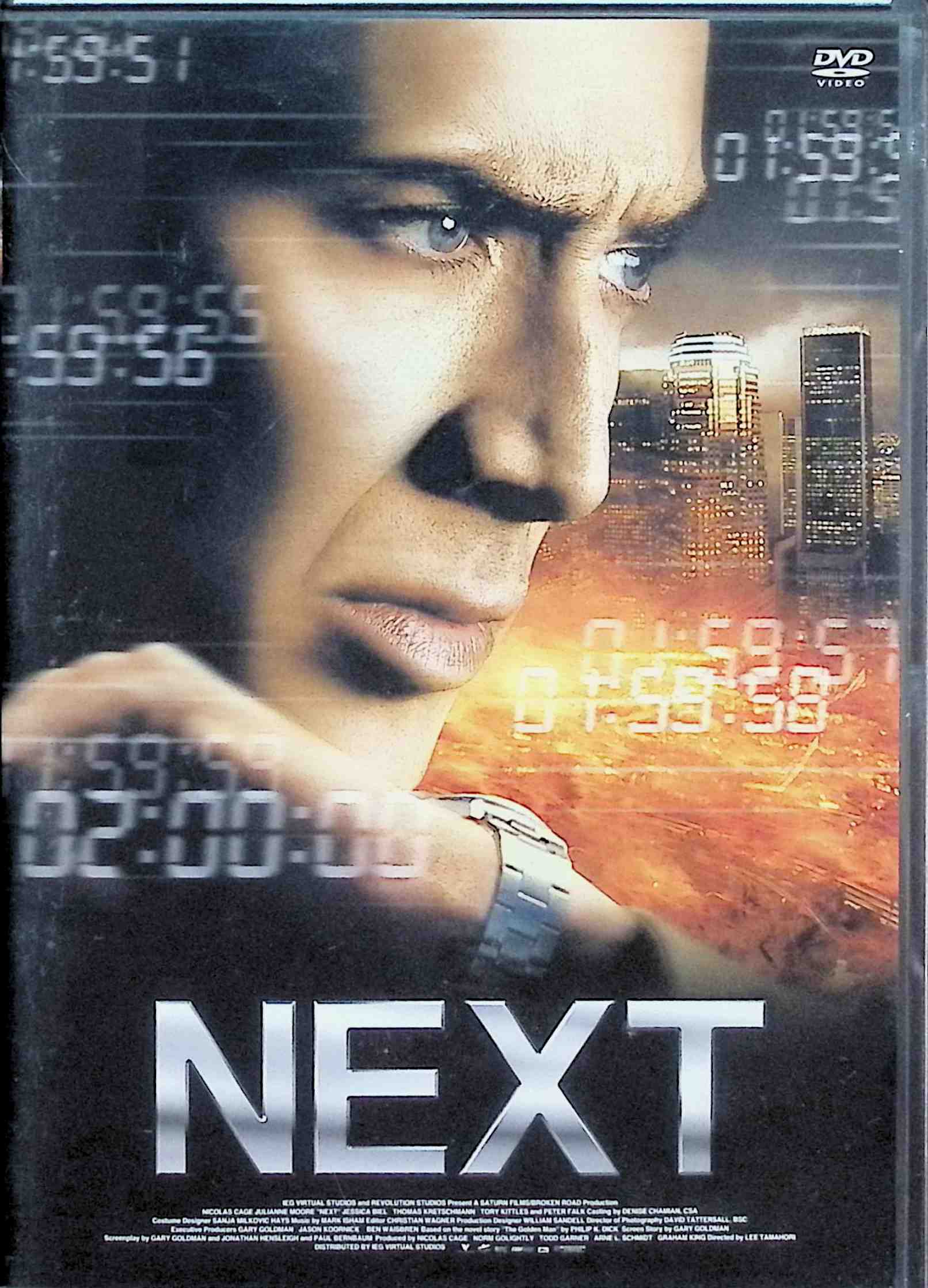 「 NEXT (DVD2枚組)」 ニコラス・ケイジ (出演), ジュリアン・ムーア (出演), リー・タマホリ (監督) ある日、LAのどこかに核爆弾が仕掛けられるテロが発生。FBIのカリーは2分先の未来を予知できる能力を持つ男、クリスと出...