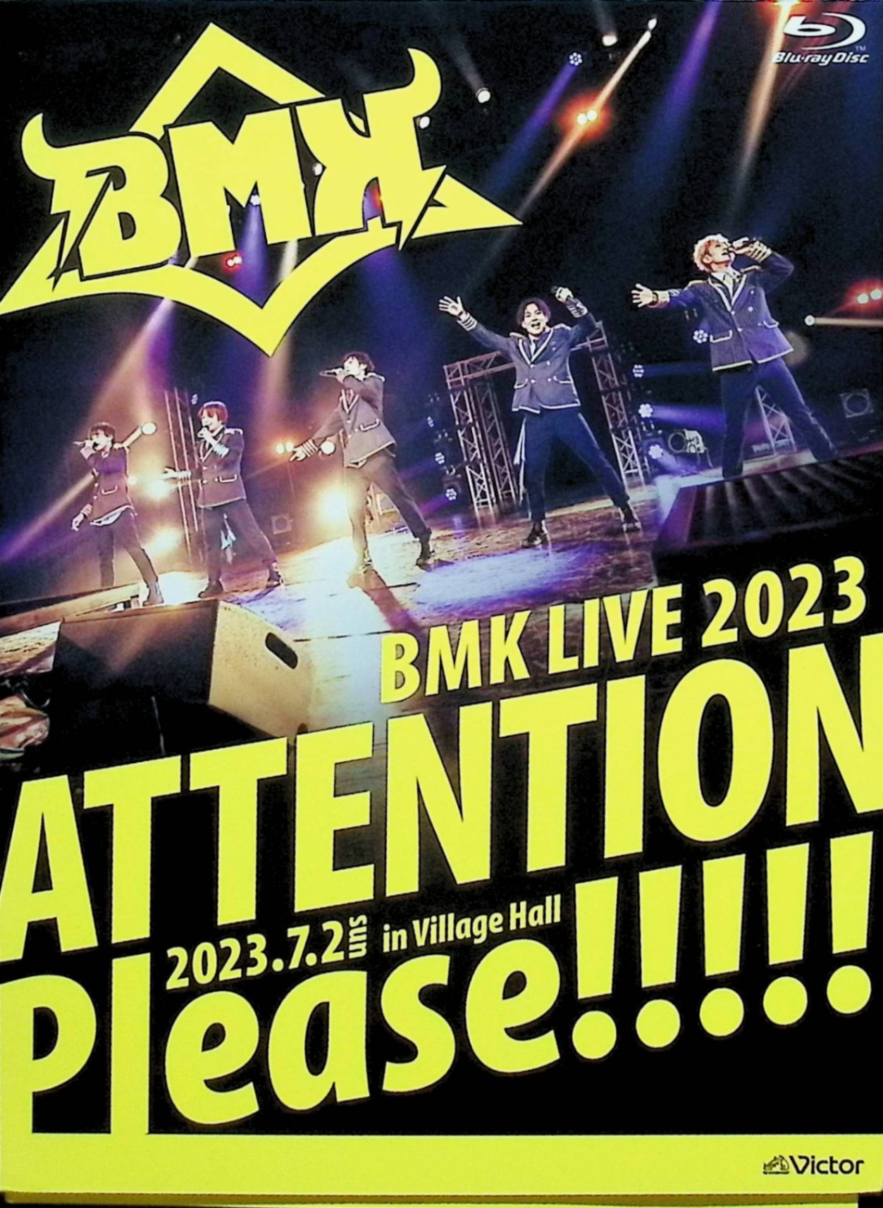 「 BMK LIVE 2023～ATTENTION Please!!!!!～ [Blu-ray]」 BMK 収録曲リスト 1. TOP OF TOP 2. Monster G 3. BIG RAGE 4. UNITE! 5. そいじゃレベル...