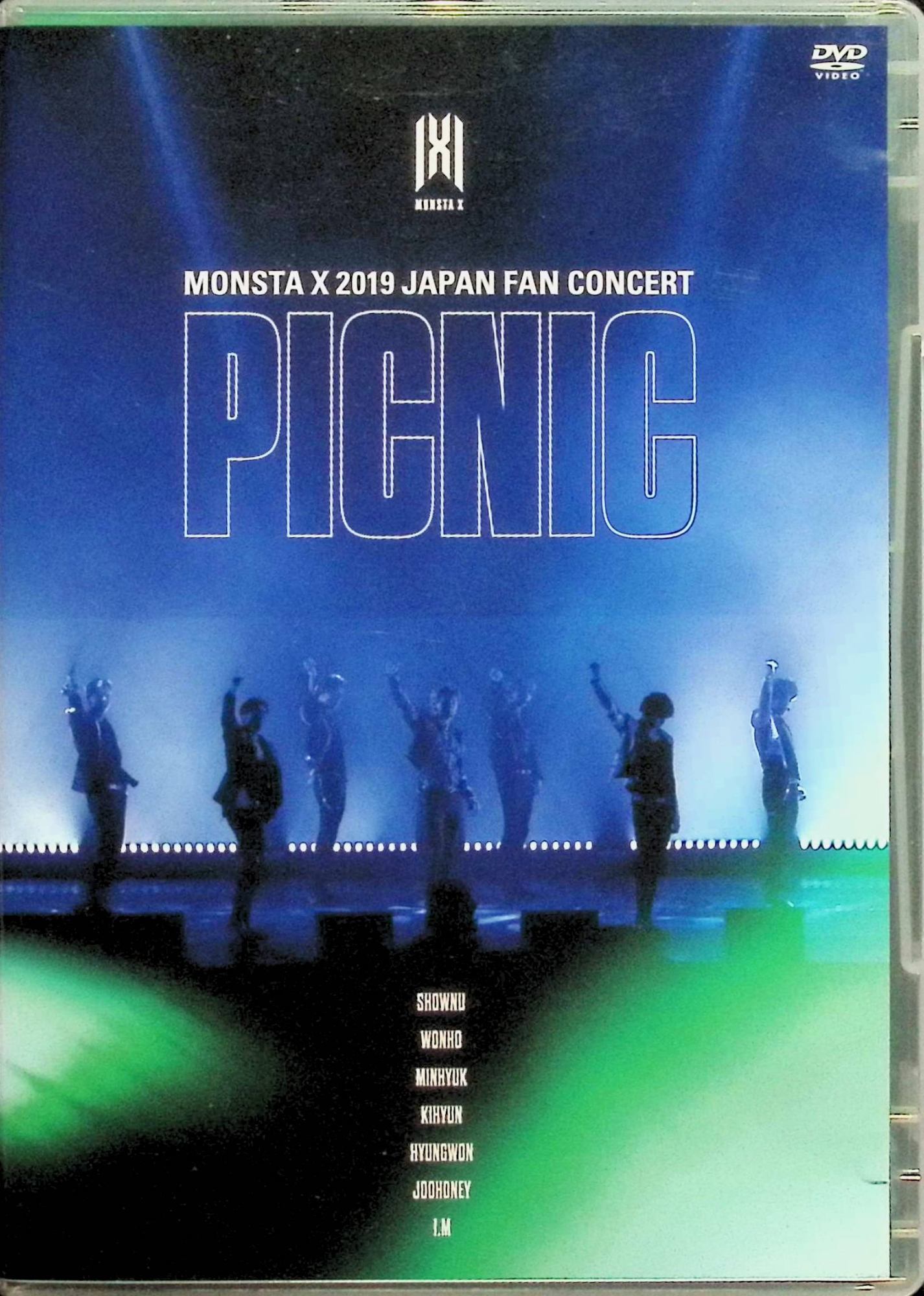 「 MONSTA X, JAPAN FAN CONCERT 2019【PICNIC】[DVD2枚組]」 MONSTA X 収録曲リスト 【DISC1（本編）】 1. Roller Coaster 2. From Zero 3. Play i...