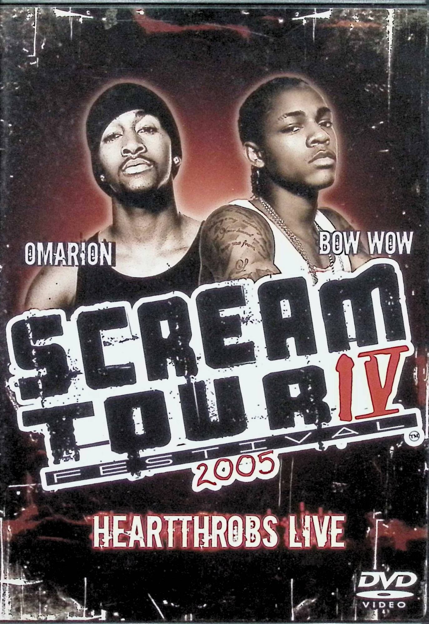 「 Scream Tour IV Heartthrobs Live [海外版DVD]」 バウ・ワウ、オマリオン 収録曲リスト 【Bow Wow】 1. Do You 2. 18 3. Fresh AZIMIZ 4. Ghetto Girls...