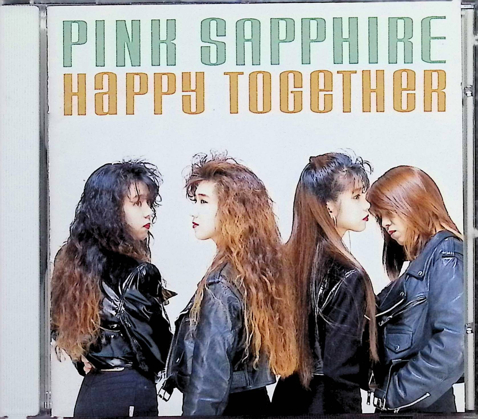 「 ハッピー・トゥゲザー」 PINK SAPPHIRE 1.君のハートが行きたい場所へ　 2.ハッピーの条件　 3.元気を出して　 4.最後のやさしさ　 5.ずっと ずっと　 6.恋はすぐそこ　 7.2年目のイヴ　 8.オールウェザー・ガー...