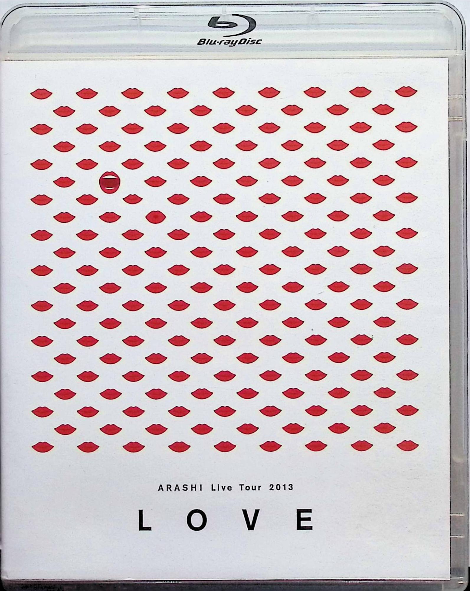 「 ARASHI Live Tour 2013 “LOVE"[Blu-ray2枚組]」 嵐 収録曲リスト 【Disc1】 1. Overture 2. Breathless 3. ワイルド アット ハート 4. Løve Rainbow 5...
