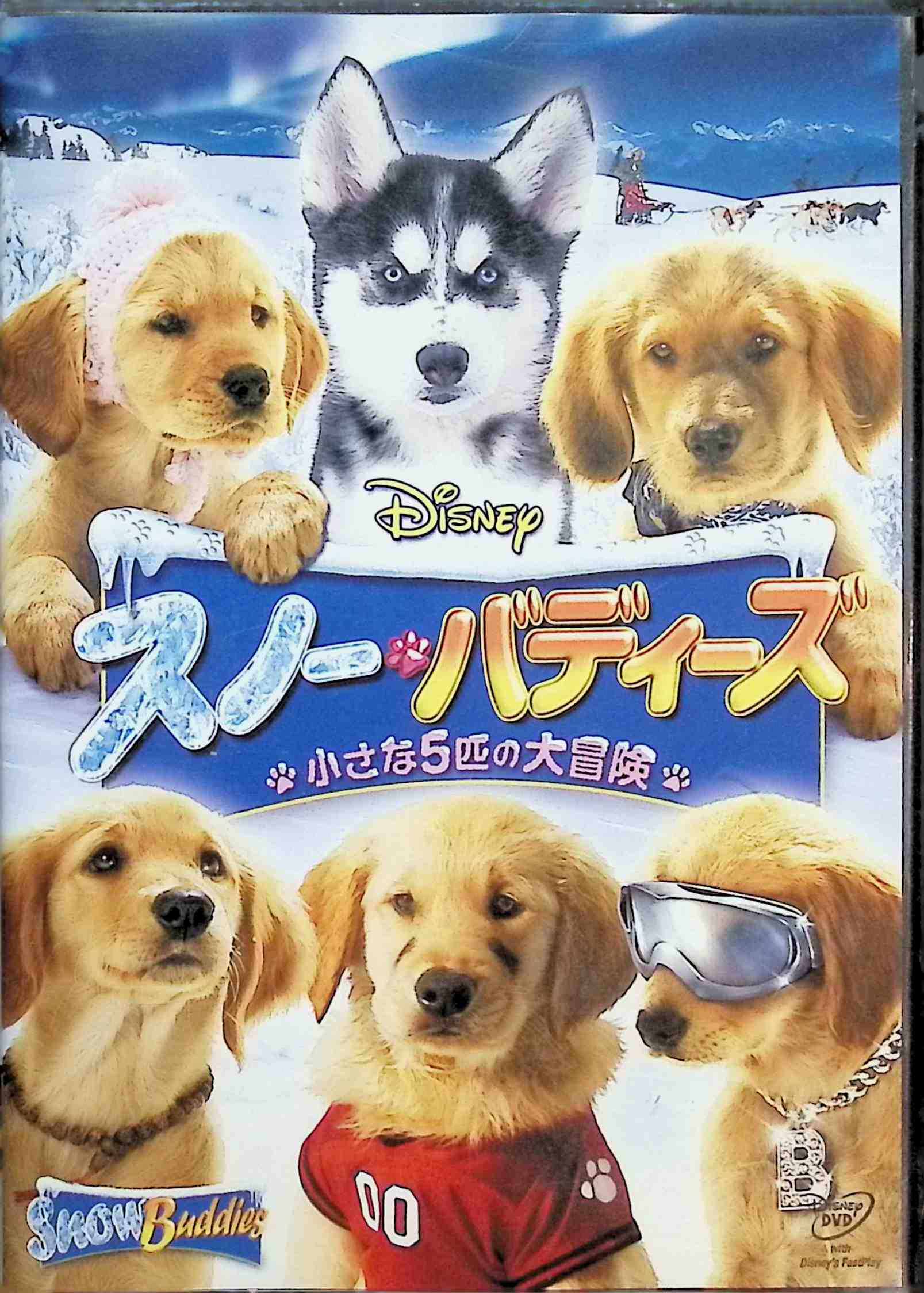 「 スノー・バディーズ 小さな5匹の大冒険 [DVD]」 ドミニク・スコット・ケイ (出演), ディラン・スプラウス (出演), ロバート・ヴィンス (監督) 迷い込んだコンテナごと飛行機に乗せられたゴールデン・レトリーバーの子犬たちが、ア...