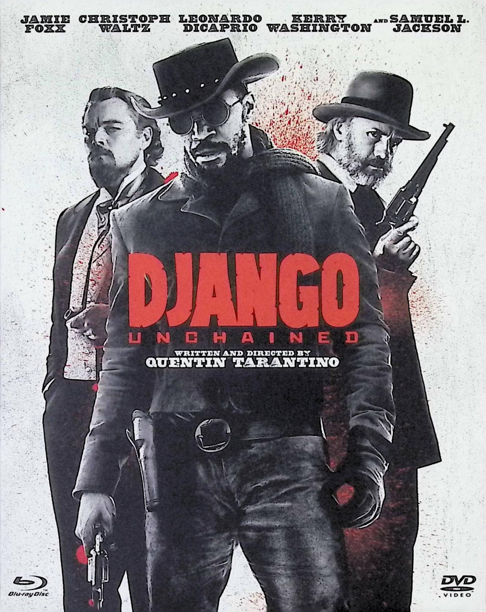 「 ジャンゴ 繋がれざる者 ブルーレイ&DVDコンボ（初回生産限定） (2枚組) [Blu-ray]」 ジェイミー・フォックス、クリストフ・ヴァルツ、レオナルド・ディカプリオ、監督 クエンティン・タランティーノ 内容解説 南北戦争前夜のアメ...