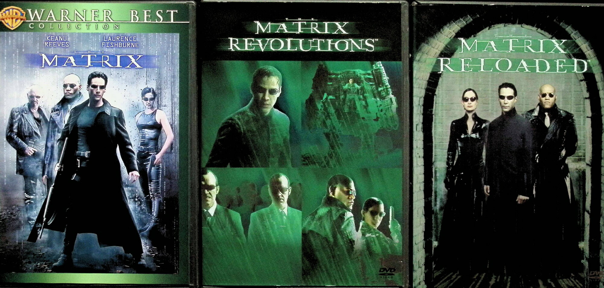 「 マトリックス 3作品セット[DVD]」 キアヌ・リーブス、ローレンス・フィッシュバーン、キャリー＝アン・モス、監督 ウォシャウスキー兄弟 内容解説 ウォシャウスキー兄弟（現・姉妹）監督のSFアクション3部作を収めたセット。収録作品：「マ...