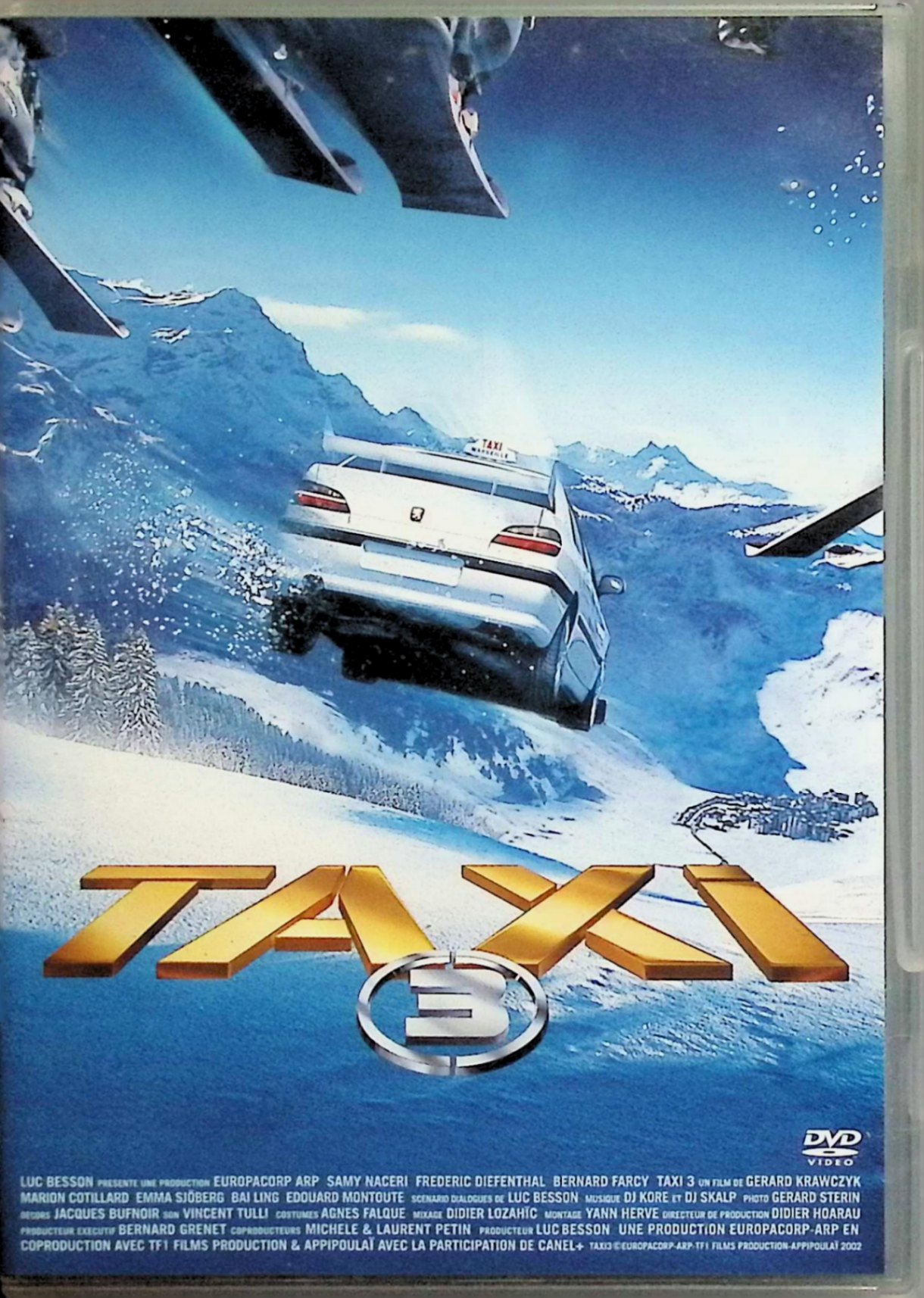 「 TAXi3 DTSスペシャルエディション (DVD2枚組)-」 サミー・ナセリ、フレデリック・ディーファンタル、監督ジェラール・クラヴジック 内容解説 2003年フランス映画。リュック・ベッソン製作・脚本による人気カーアクション「TAX...