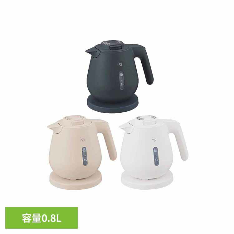 1　6つの安全設計「転倒湯もれ防止構造」「本体二重構造」「自動電源オフ」「空だき防止」「給湯ロックボタン」「蒸気セーブ構造」2　清潔！ほこりの入りにくい「注ぎ口 ほこりブロック」3　必要な分だけすぐに沸く「ハイパワー1　300W」4　スムー...