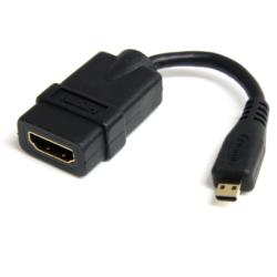 HDMI Micro対応スマートフォン/ポータブルデバイスをHDMI対応テレビ / ディスプレイに接続【スターテック.com】ポータブルHDMIデバイスとHDMIディスプレイ/テレビを接続するHDMI Microコネクタ 持ち運びに便利で最...