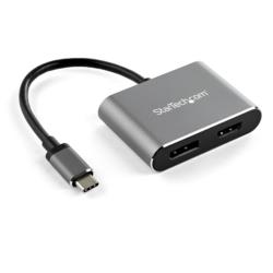 USB Type-CノートパソコンをHDMIまたはDisplayPortディスプレイに接続するマルチポートアダプタ。携帯に適したソリューションです。USB-CをHDMIまたはDisplayPortに変換するツーインワンのマルチポートアダプタ...