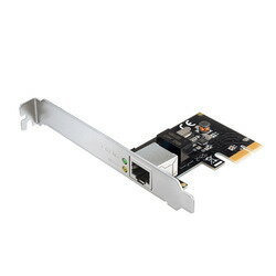 PCI Expressスロット搭載のPCにギガビットLANを1ポート増やせるインターフェイスカード■PCI Expressスロットを活用し、最大通信速度1Gbps対応のLANポート×1を増設できる拡張カード■ロープロファイルブラケット付属。...
