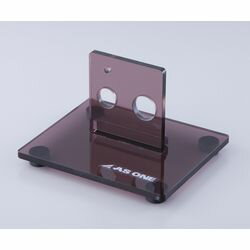 簡単取付、専用ネジが付属しています。流量計スタンド (1個)。型番：TK-01サイズ：120×100×76mm材質：PMMA（アクリル）板取り付け穴サイズ：φ15mm・φ18mm適応商品：RK1050シリーズ（1-8526-01〜16）・R...