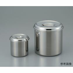 ステンレスポット 4.5L (1個)ステンレスポット 4.5L (1個)。容量（L）：4.5内径×高さ（mm）：Φ180×200重量（kg）：0.71材質：ステンレス（SUS304）取手なし。検索キーワード:研究・計測・科学 汎用器具・消耗...