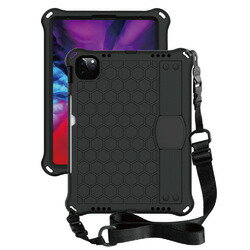 フィールドワークなど、過酷な状況での落下時の衝撃緩和にiPad Pro11(第4・3・2世代)対応 耐衝撃ケース(バリューモデル) ブラック