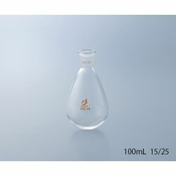 共通摺合茄子型フラスコ 300mL TS19／38 (1個) ホウケイ酸硝子1級（JR-1）を使用しています。共通摺合茄子型フラスコ 300mL TS19／38 (1個)。材質：硼珪酸ガラス-1容量：300mL摺合：19/38★※特注対応可...