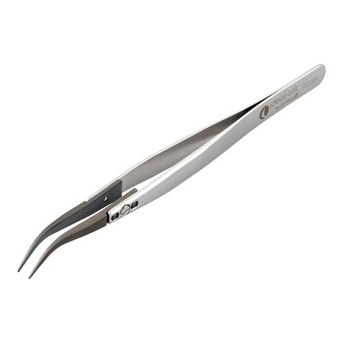 ESDセラミックピンセット 130×9mm (1本) 耐熱性（先端／1400℃・2万時間、本体／350℃）・耐薬品性が高いです。半導体を放電による損傷から守ります。ESDセラミックピンセット 130×9mm (1本)。耐熱性（先端／1400...