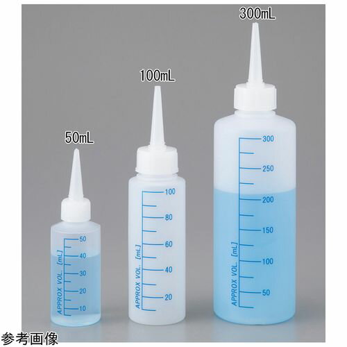 見やすい青色目盛線付です。スポイトボトル（青色目盛り線付）300mL (1本)。見やすい青色目盛線付です。容量（mL）：300口径×胴径×高肩口×全高（mm）：φ16.5×φ56.5×135×160★入数：1本材質：HDPE一目盛：25mL...