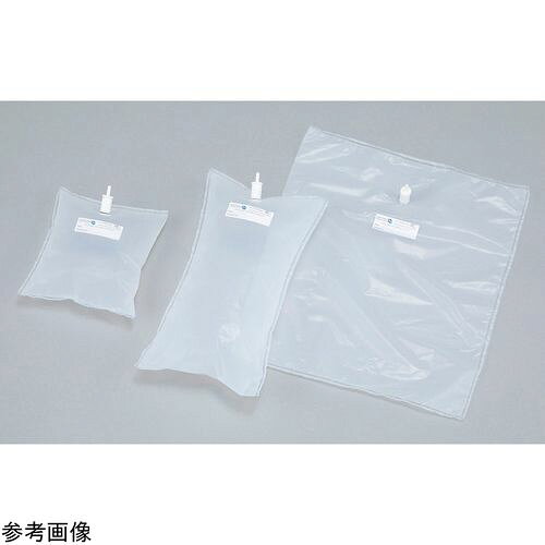 PTFEサンプリングバッグ（PTFEコック）10L (1枚) 高密度のPTFEシート（2.2g/m3）を使用しており、優れたサンプル保持力です。EPAのTCLP分析に使用可能です。PTFEサンプリングバッグ（PTFEコック）10L (1枚)...