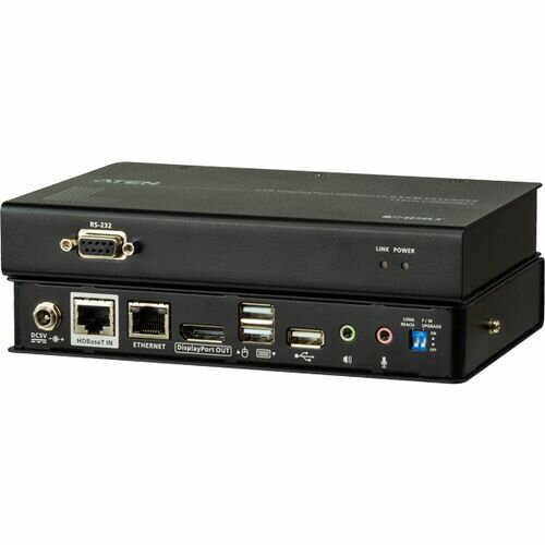 ATENジャパン株式会社CE820 USB DisplayPort HDBaseT 2.0 KVM エクステンダーは最新のHDBaseT 2.0技術が統合されており、1本のCat6 / 2L-2910 Cat6ケーブルで最大100mの4K ...